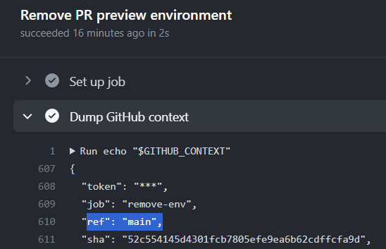 `github.ref` not fully-formed on pull requests event of type "closed" · community · Discussion ...
