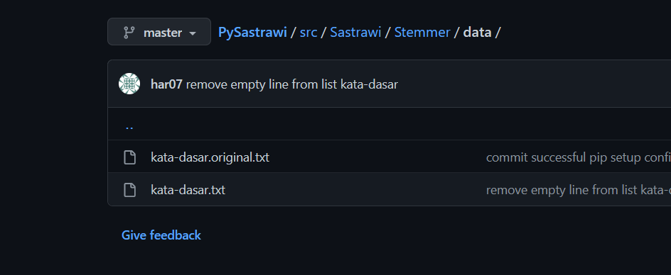 bagaimana cara import kata-dasar.txt di jupyter notebook · teamalgoritma community · Discussion ...