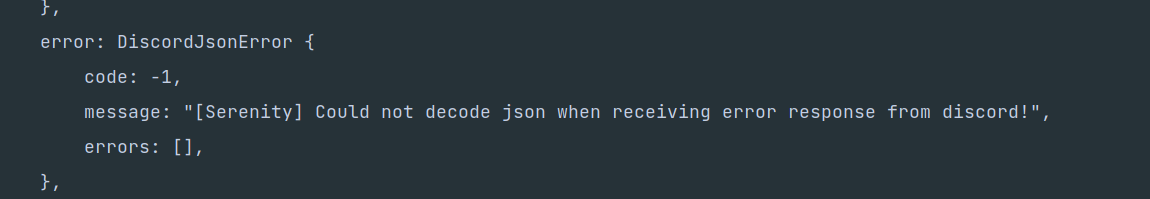 Channel editing fails silently · Issue #1297 · serenity-rs/serenity · GitHub