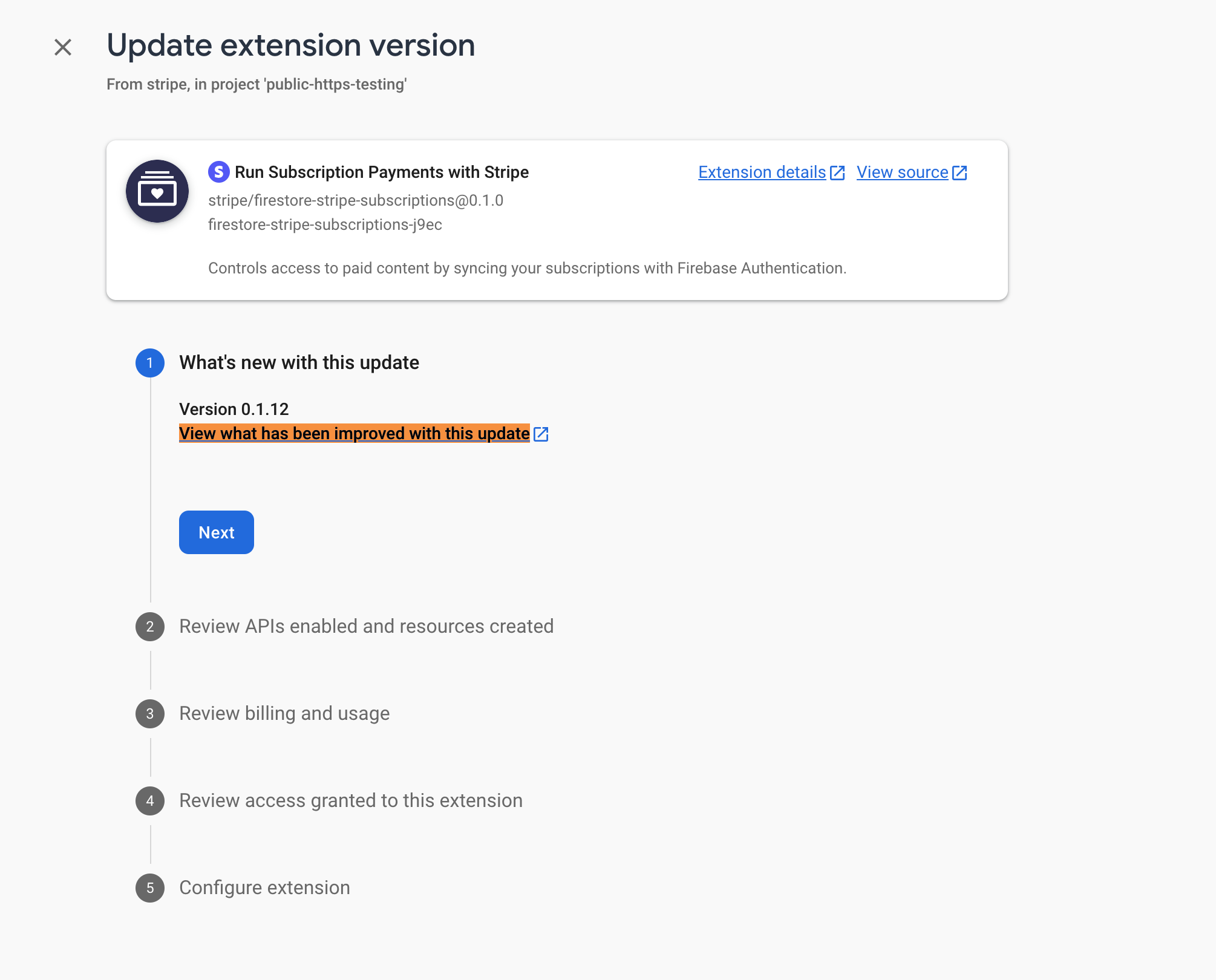 Please add changelog for different versions · Issue #175 · invertase/stripe-firebase-extensions ...