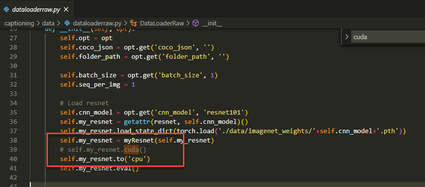 Is there a CPU version for evaluation only? · Issue #101 · ruotianluo/ImageCaptioning.pytorch ...