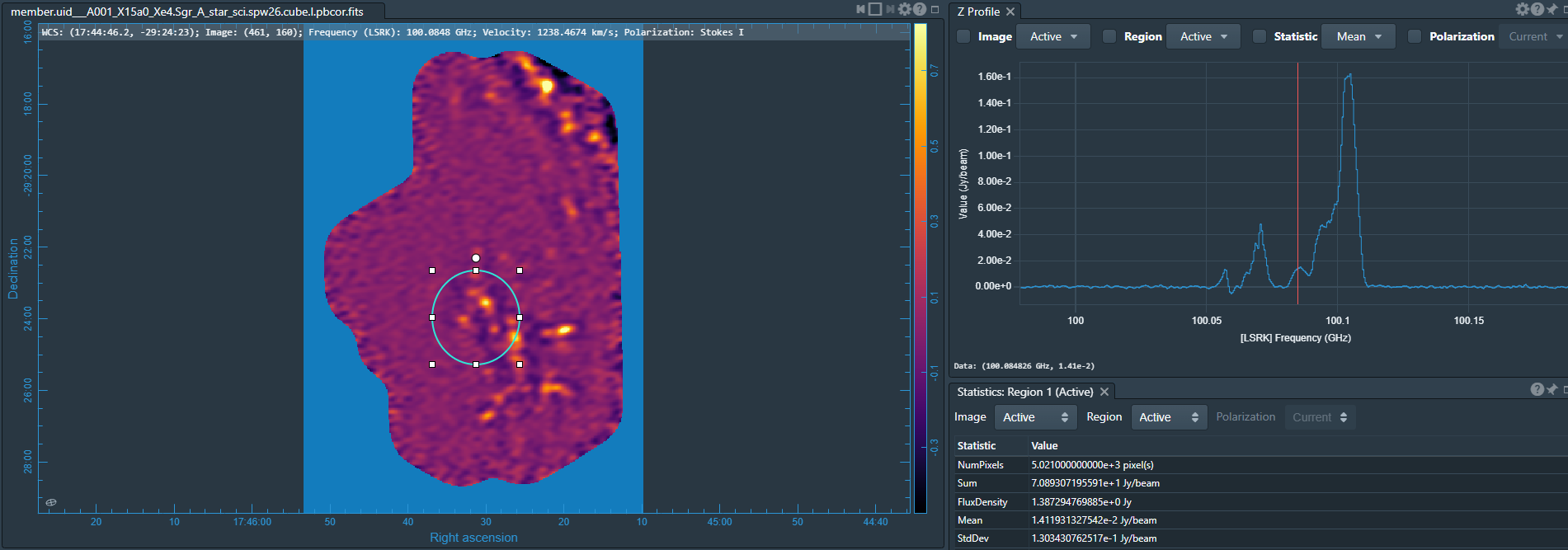 Execution Block ID uid://A001/X15a0/Xe4 Sgr_A_st_l_03_7M · Issue #153 · ACES-CMZ/reduction_ACES ...