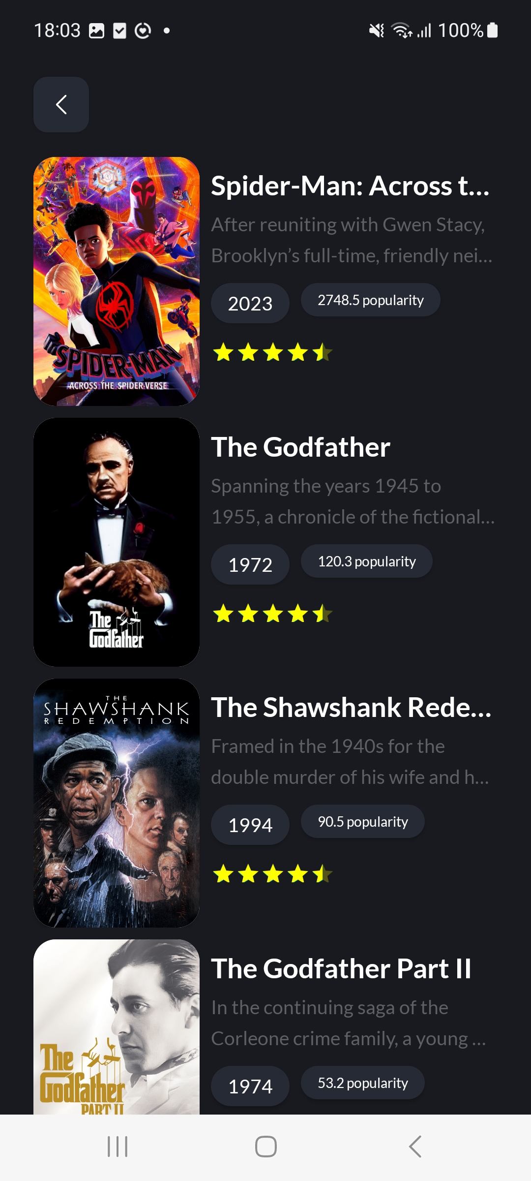GitHub - eskaya/movie-application-esra-kaya: MVVM and Clean Architecture architecture were used ...