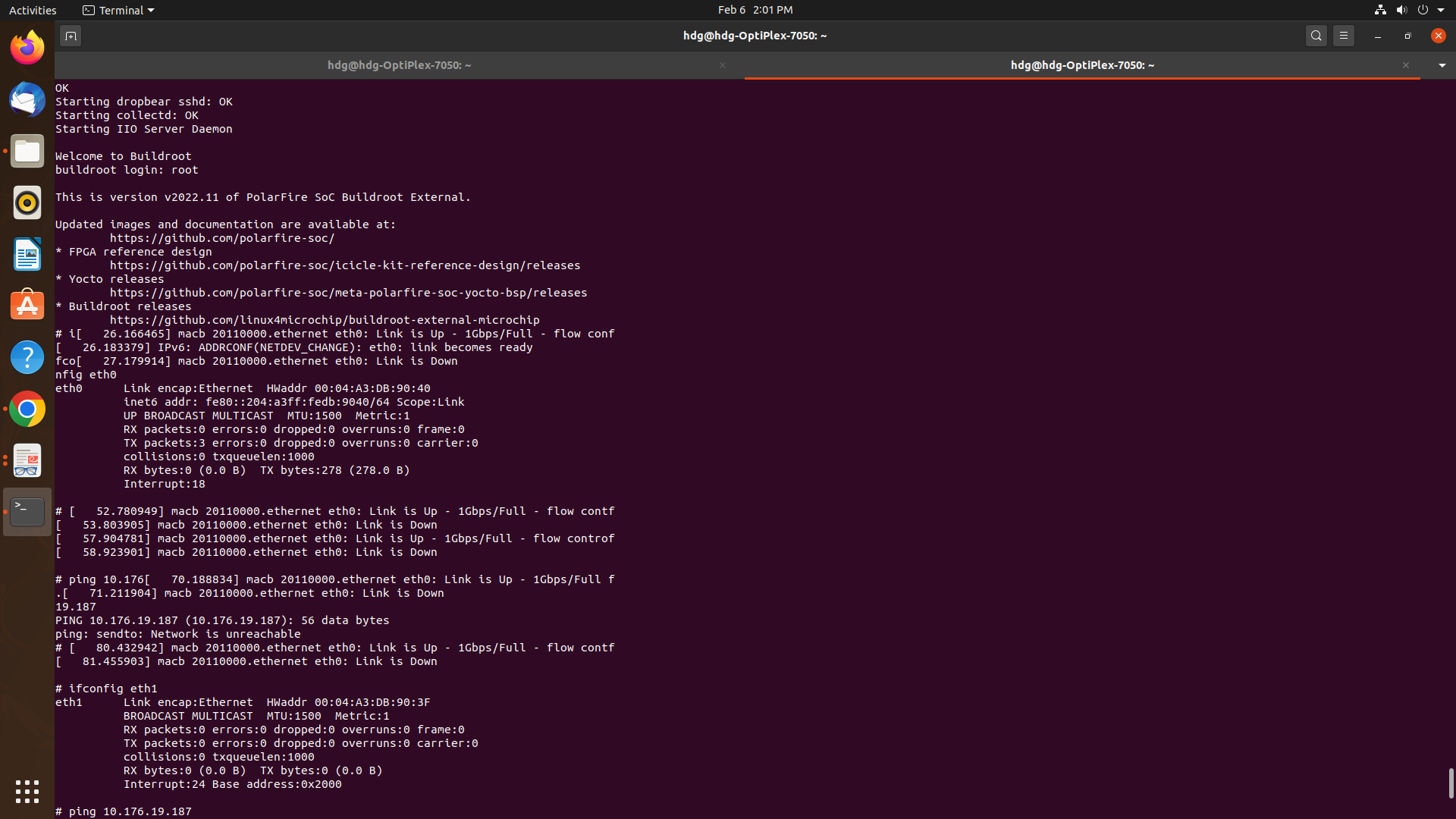 Ethernet link up error while sending the DHCP request · polarfire-soc · Discussion #289 · GitHub