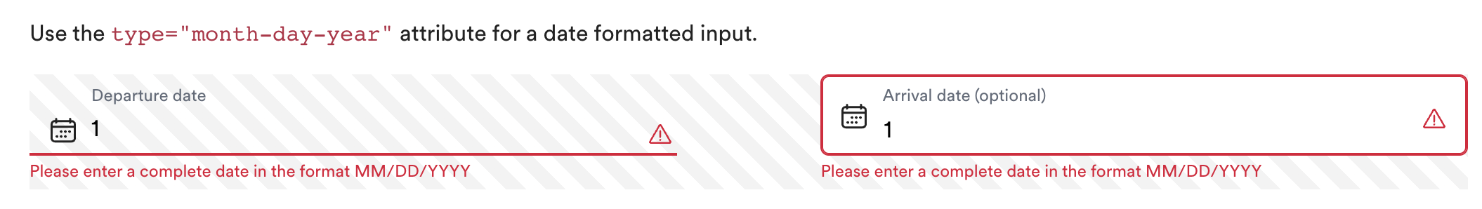 input date validation · Issue #164 · AlaskaAirlines/auro-input · GitHub