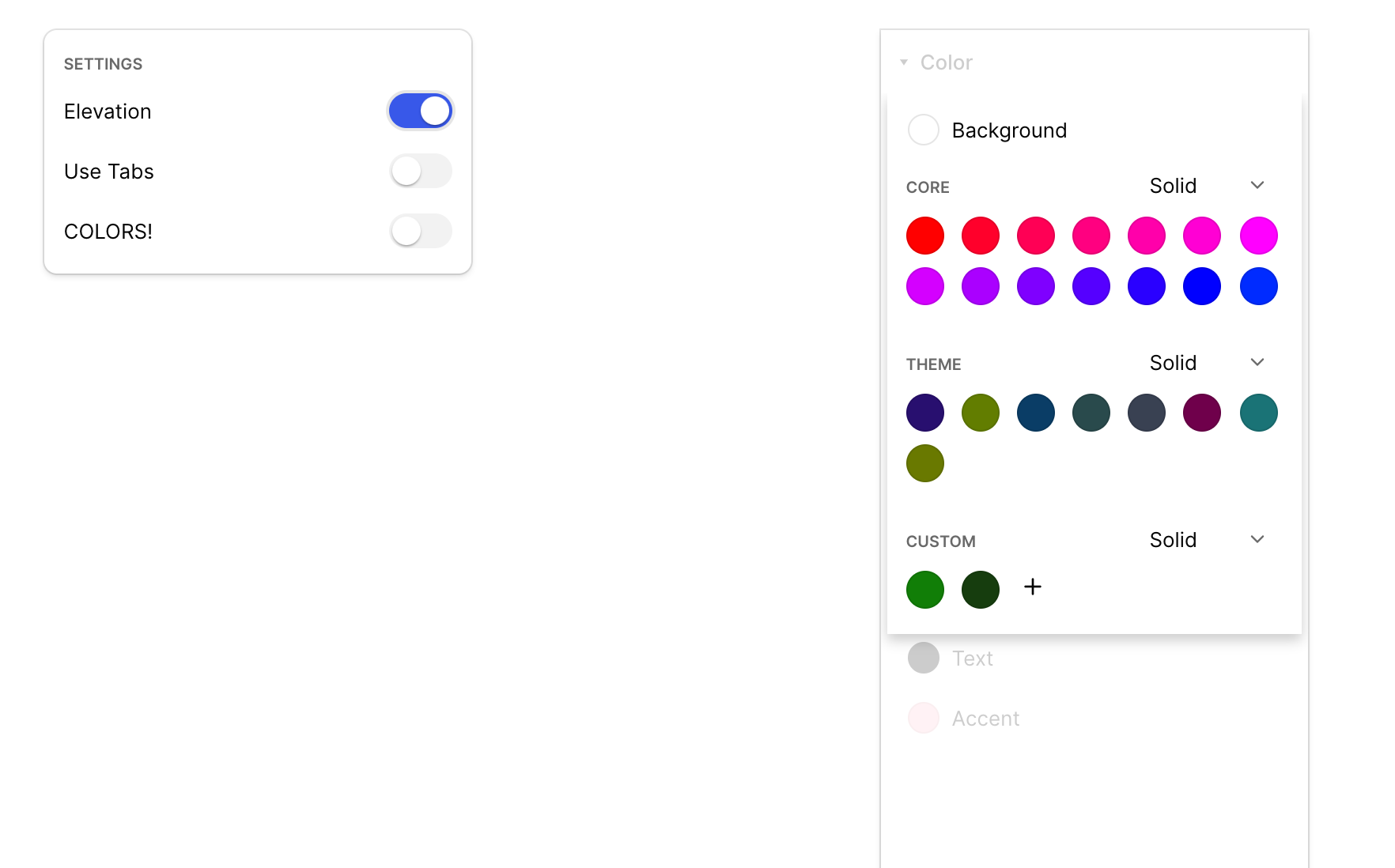 Layout: Grouping/Segmenting controls · Issue #43 · ItsJonQ/g2 · GitHub