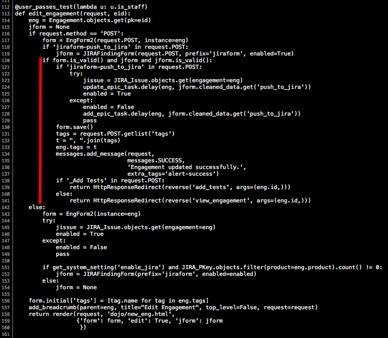 Edit Engagement Fails To Save · Issue 650 · Defectdojo Django Defectdojo · Github