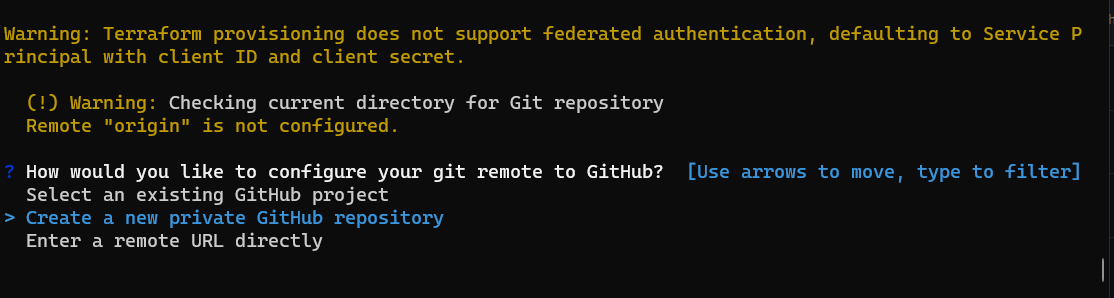 Remove warnings in GH pipeline config · Issue #1517 · Azure/azure-dev · GitHub