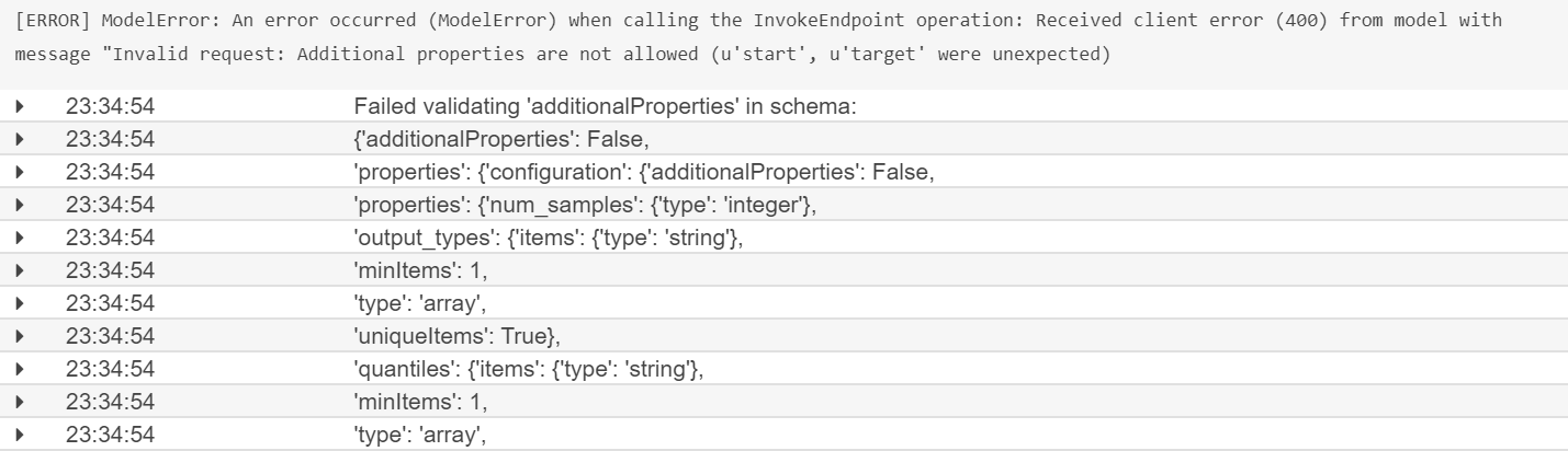 DeepAR lambda Endpoint issue · Issue #1095 · aws/amazon-sagemaker-examples · GitHub