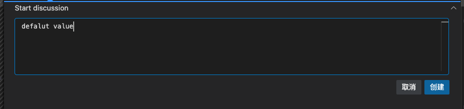 How to set default values when creating comments? · microsoft vscode ...