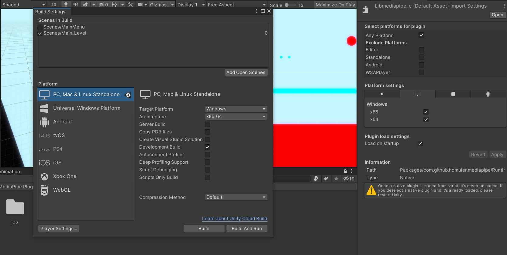 Issue while building release build (exe) · Issue #246 · homuler/MediaPipeUnityPlugin · GitHub
