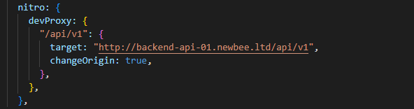 New Nitro Devproxy Not Working · Issue 15388 · Nuxt Nuxt · Github