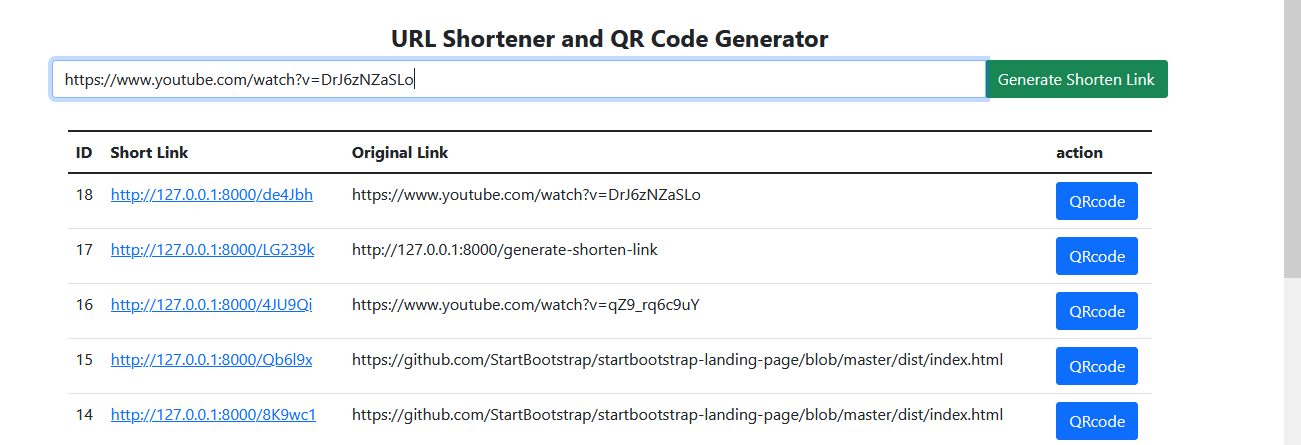 GitHub - Ah93/generate-short-url-qrCode