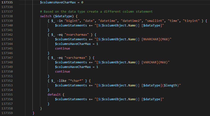 Convert-DbaIndexToTable - Incorrectly concatenated data type · Issue #8509 · dataplat/dbatools ...