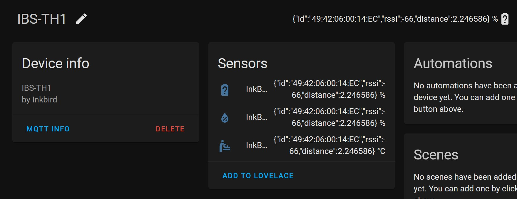 Openmqttgateway Mqtt Integration Parses Presence Instead Of Sensor After 202220 Upgrade