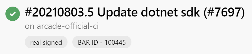 Tag runs of the maestro build promotion pipeline with the BAR ID that ...