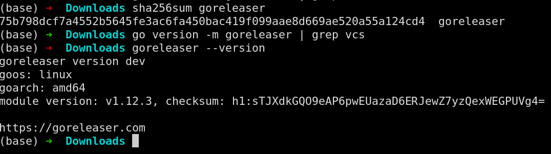 VCS info is not embedded · Issue #3491 · goreleaser/goreleaser · GitHub