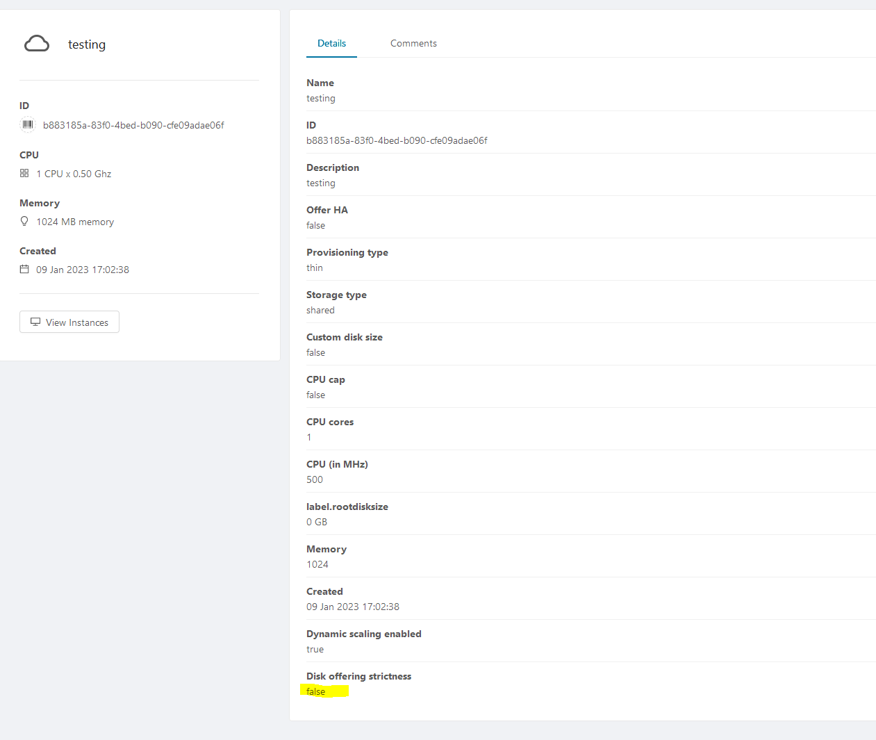 UI add compute offering wizard missing parameter diskofferingstrictness in api call · Issue ...