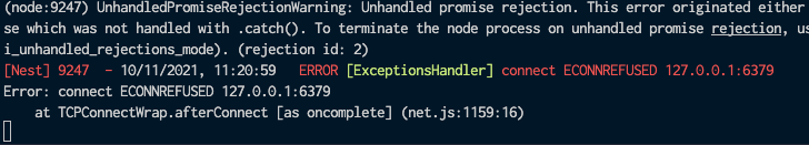 [queues] No error thrown if redis connection is invalid, blocking the app for 1h · Issue #8552 ...