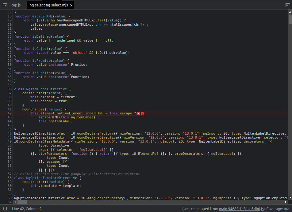 Error When Using A Trusted Types Csp Rule · Issue 2037 · Ng Select Ng Select · Github