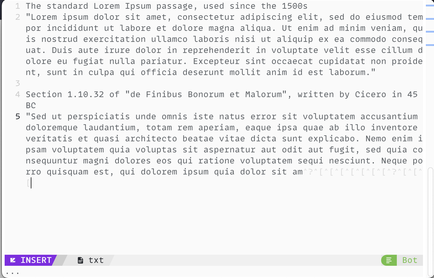 stuck while pasting large text · Issue #19783 · neovim/neovim · GitHub