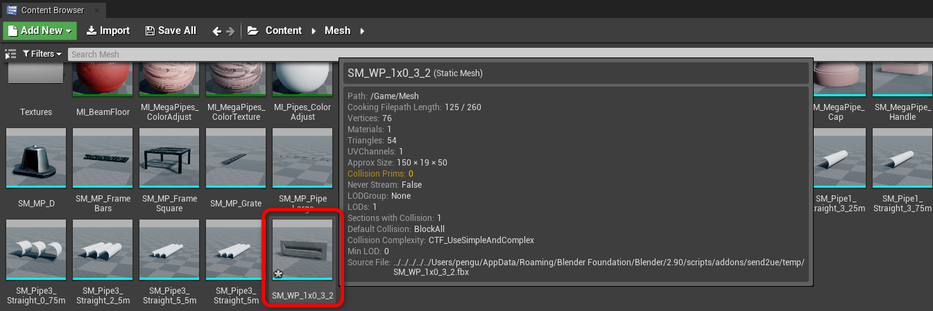 Send to Unreal - Mesh Normals Option Getting Overridden · Issue #73 · EpicGamesExt/BlenderTools ...