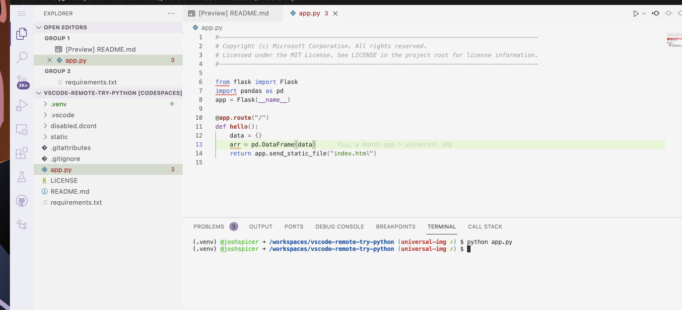 Codespaces Default Image Missing Libbz2 Dev · Issue 1006 · Microsoftvscode Dev Containers · Github