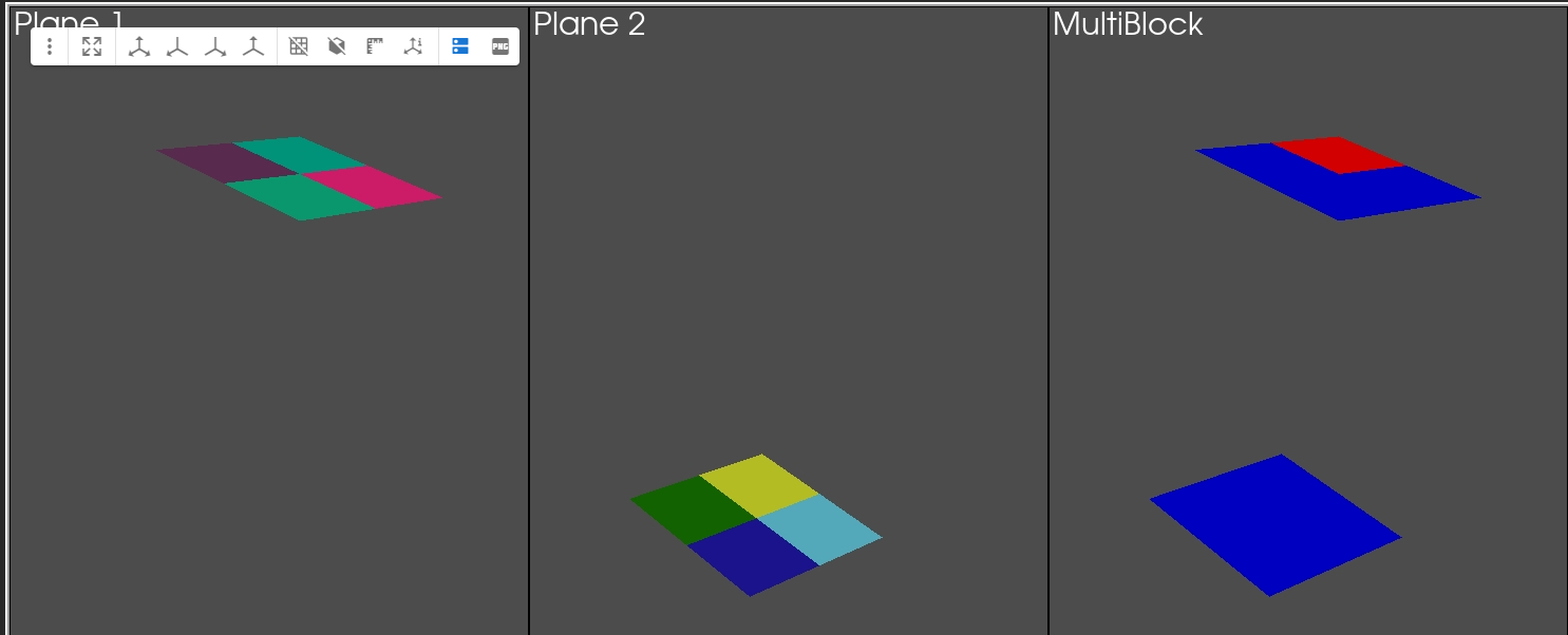 Rgb Cell Data In Polydata Not Showing In Multiblock Not Visible In Plotter · Pyvista Pyvista