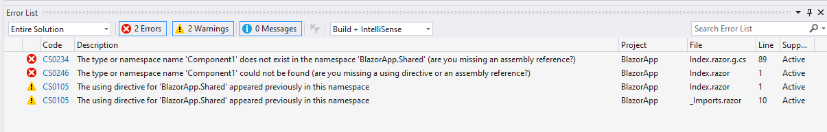 Cannot use a RCL named Shared · Issue #20514 · dotnet/aspnetcore · GitHub