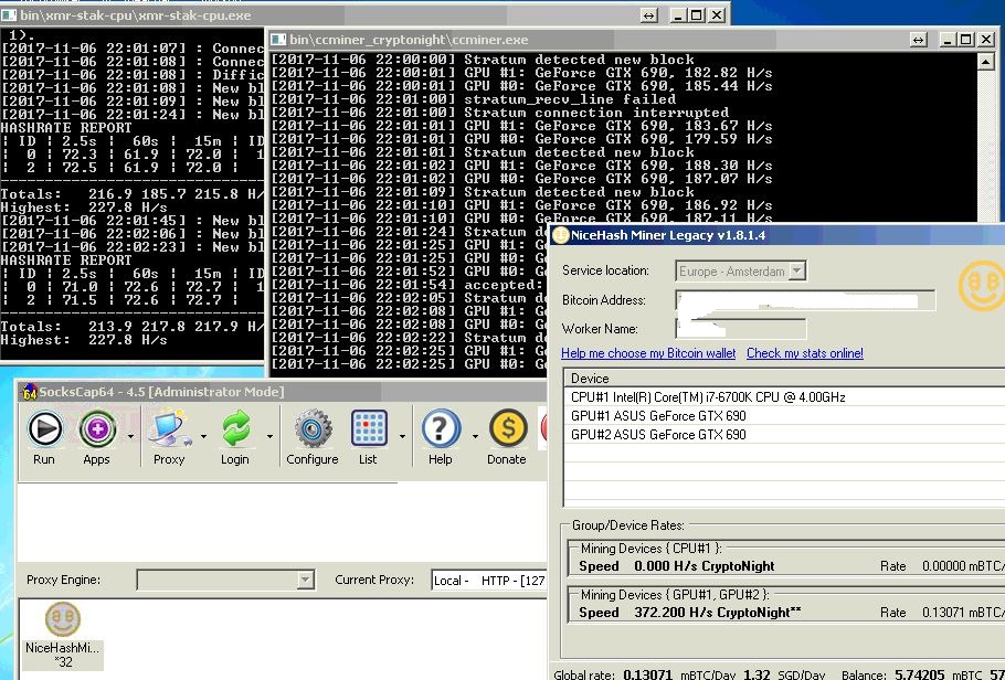 SOCKET ERROR - RECEIVE ERROR: socket closed (using mobile data) · Issue #537 · nicehash ...
