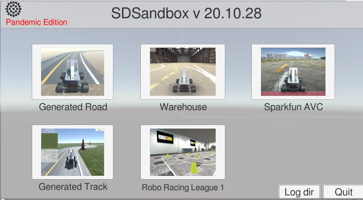 GitHub - dsikar/sdsandbox: Clone from Tawn Kramer's repo.