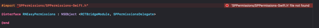 Error When Building The App · Issue 3 · Prscx React Native Easy Permissions · Github