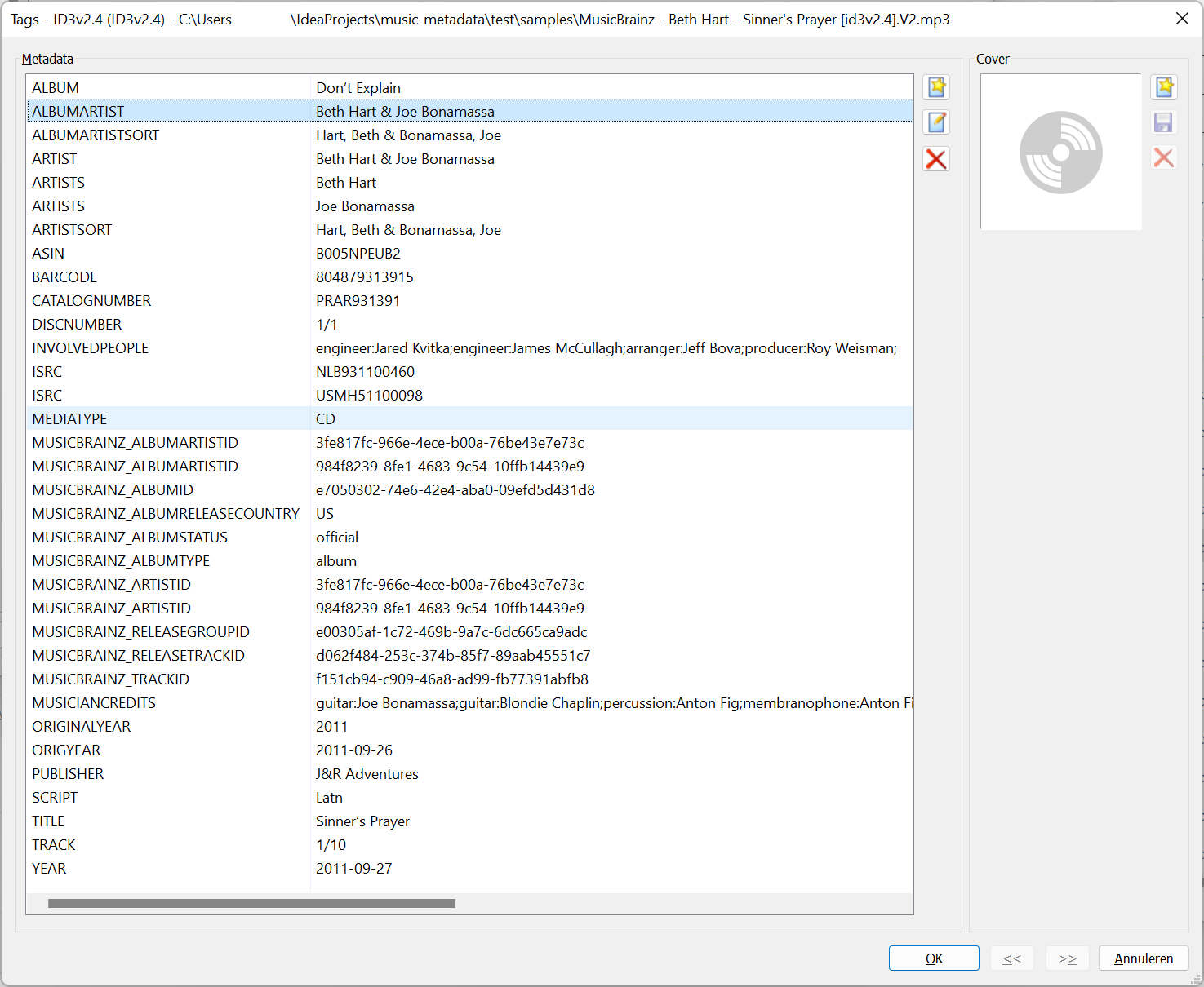 multiple album-artists fails · Issue #1649 · Borewit/music-metadata · GitHub