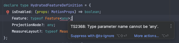 [BUG] Incorrect Type · Issue #1963 · framer/motion · GitHub