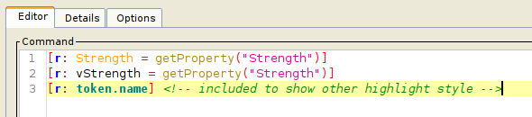Add Macro Editor Syntax Highlighting for Campaign Properties · Issue #2352 · RPTools/maptool ...