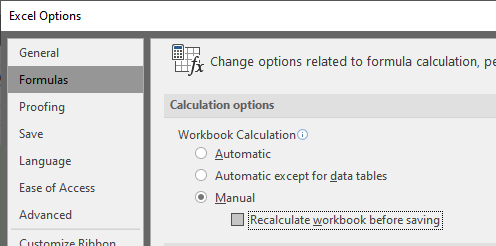 Workbook Calculation options · Issue #1259 · PHPOffice/PhpSpreadsheet · GitHub