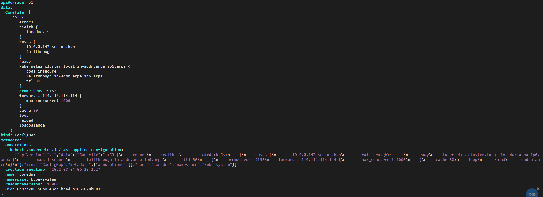 pod启动后dns无法正常工作 · Issue #1472 · labring/sealos · GitHub