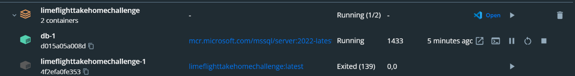 GitHub - yaos/LimeFlightTakeHomeChallenge