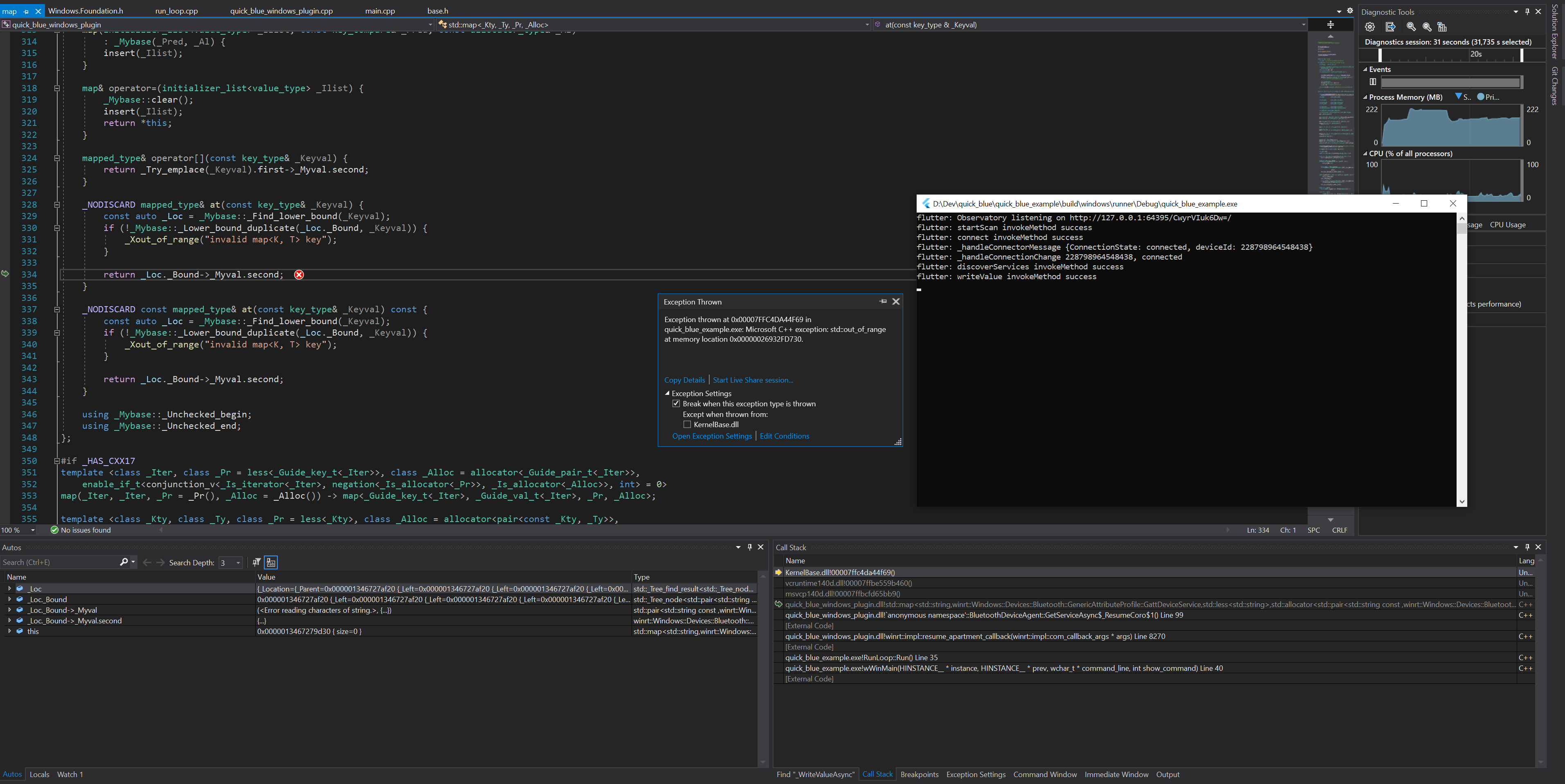 Exception when writing value on Windows · Issue #47 · woodemi/quick_blue · GitHub