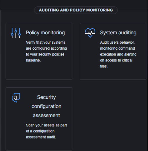 4.3.0 Disable policy monitoring and system auditing dashboards by ...