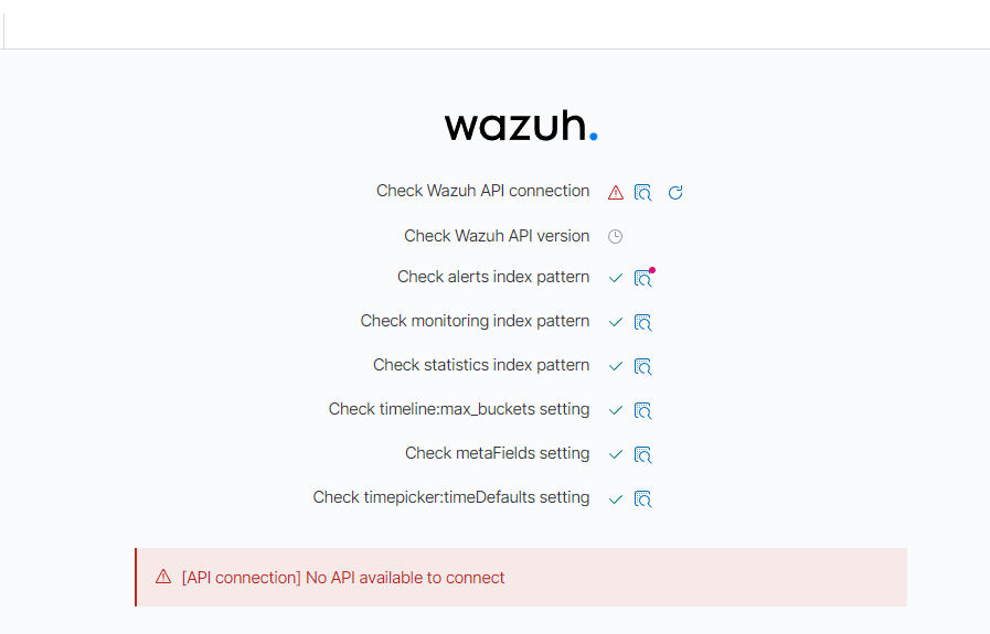 Improve Wazuh Ui Api Errors · Issue 4234 · Wazuhwazuh Kibana App · Github 4099