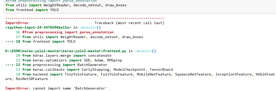 Not able to import preprocessing.py · Issue #253 · experiencor/keras-yolo2 · GitHub