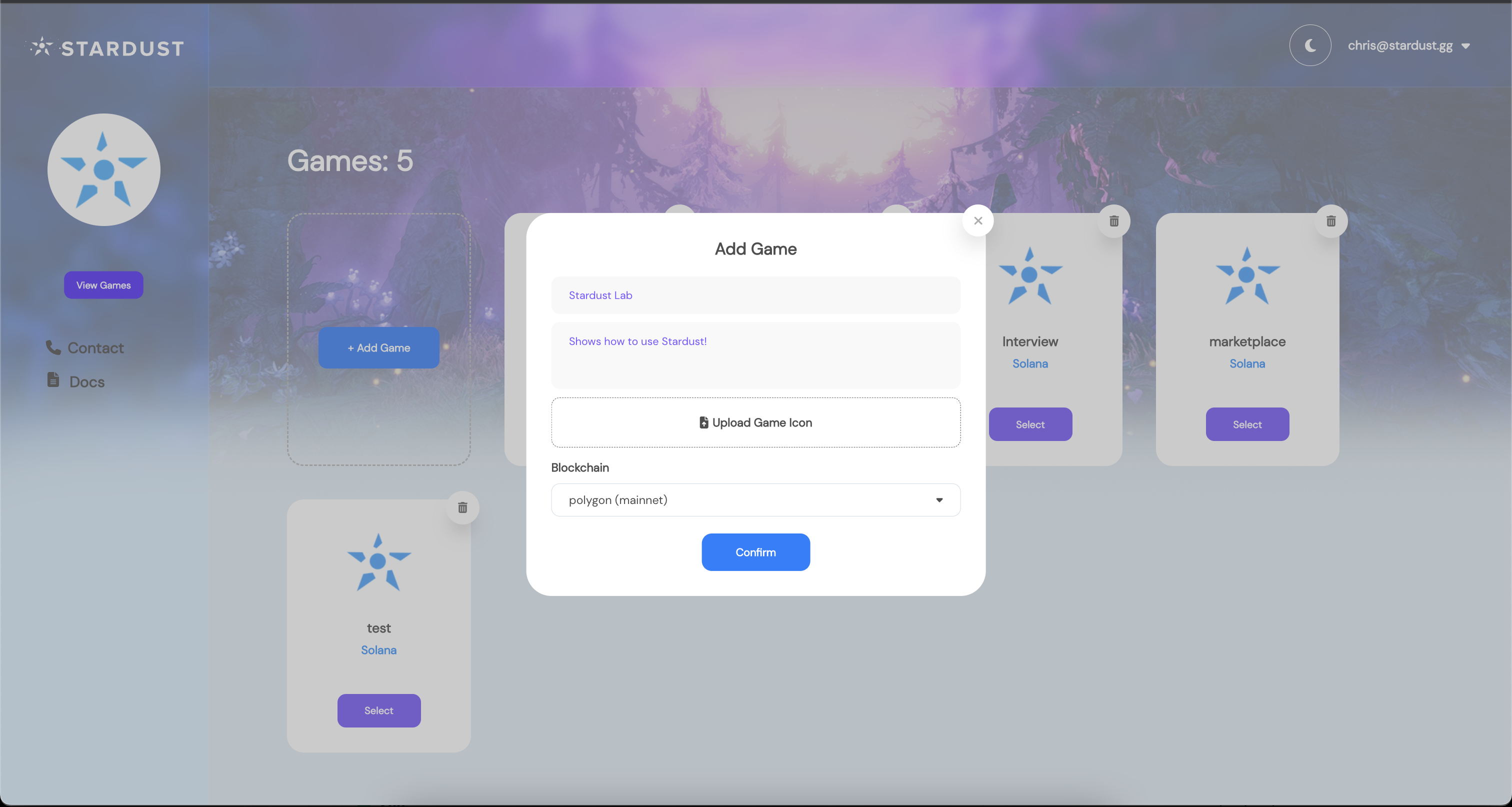 GitHub - desmarchris/stardust-lab