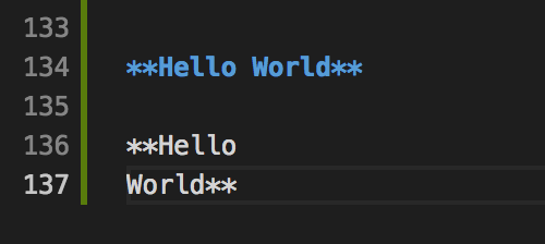 Insiders: Markdown syntax highlighting not preserved across lines · Issue #58122 · microsoft ...