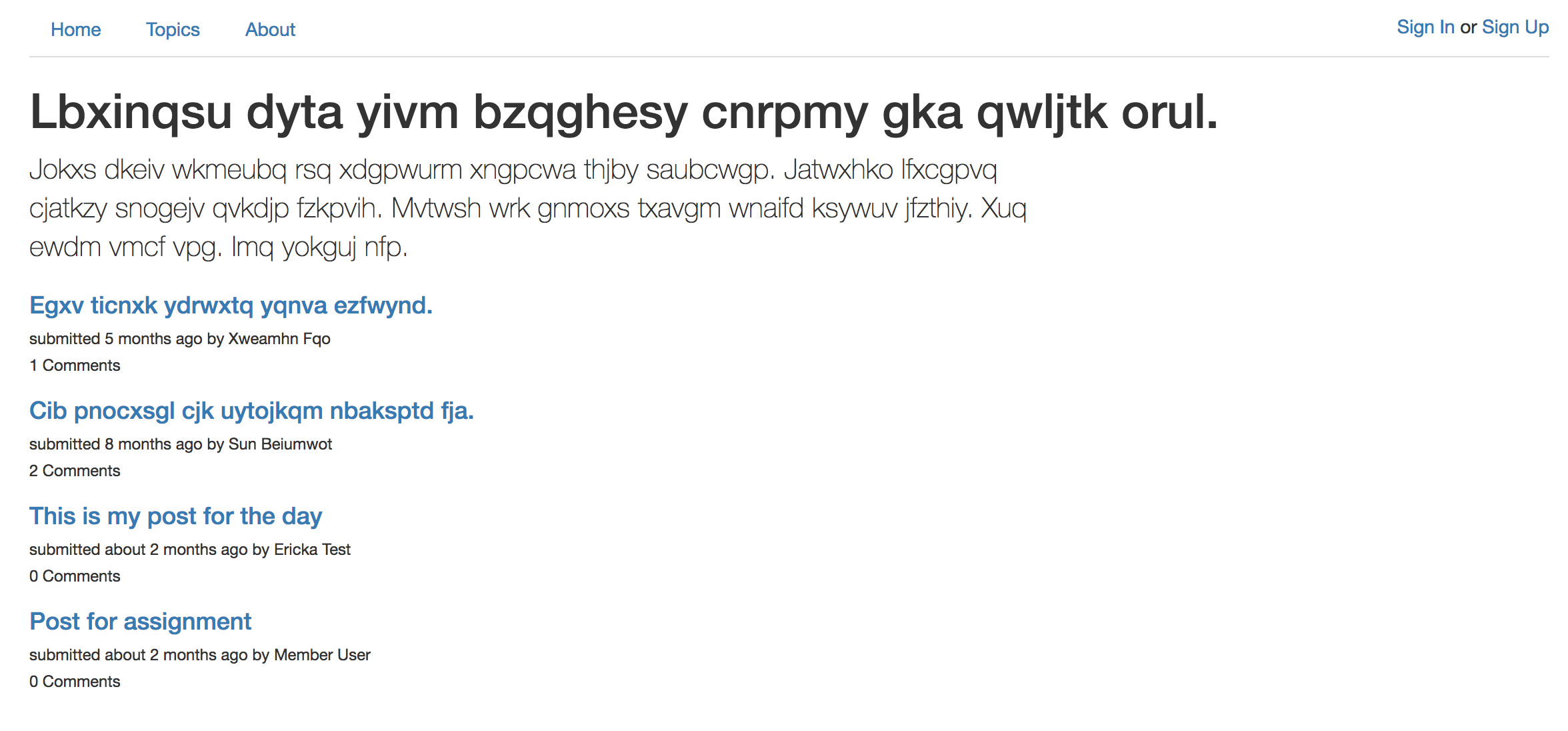 GitHub - estenman/bloccit2: An app similar to Reddit built with Ruby on Rails