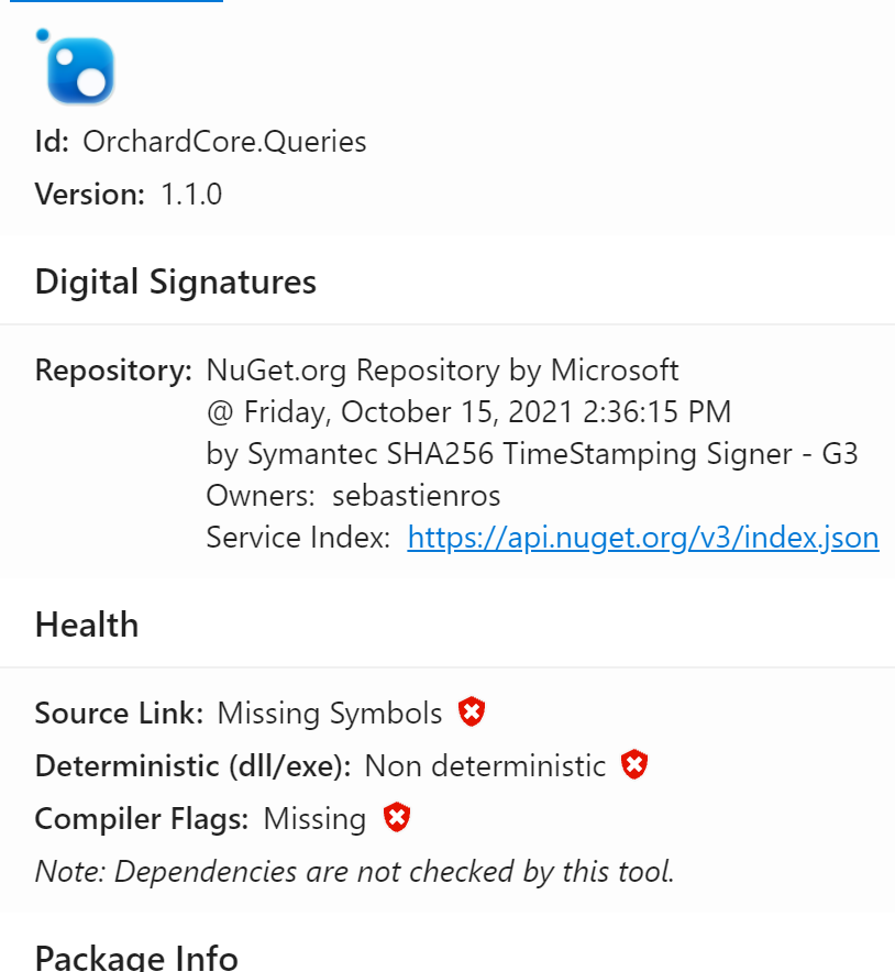 For version 1.0 - Symbols are not published to nuget.org · Issue #9990 · OrchardCMS/OrchardCore ...