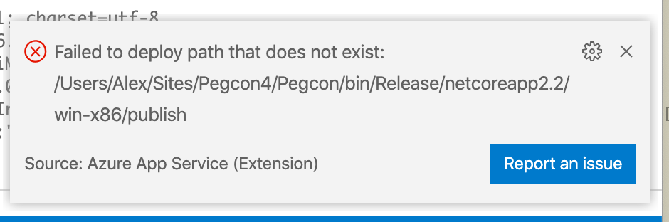 Upgraded App To 3 1 But Azure App Service Thinks Its Still On 2 2 · Issue 1497 · Microsoft
