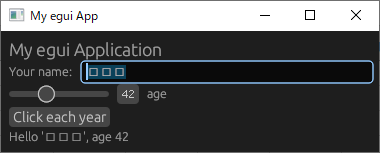 Support chinese characters · Issue #162 · emilk/egui · GitHub