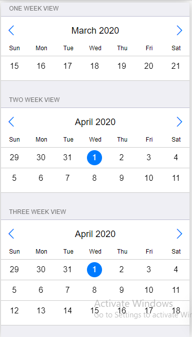 feat (calendar) : Ionic calendar · Issue #20937 · ionic-team/ionic-framework · GitHub