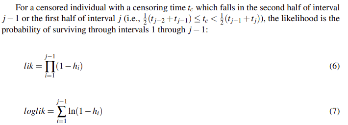 Difference between `nll_logistic_hazard` and the one from Gensheimer ...